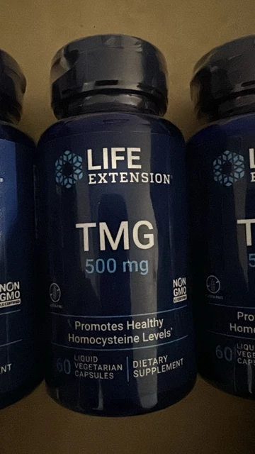 LIFE EXTENSION TMG BBE: 06/2027 £10.79 - PicClick UK