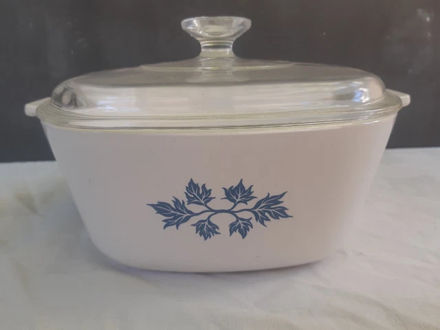 PYROFLAM PLAT COCOTTE Faitout avec couvercle Pyrex Vintage EUR 15,00 ...