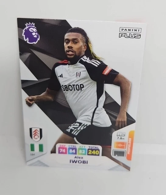 ADRENALYN XL PREMIER LEAGUE PLUS 2024 : Alex Iwobi/carte de base #184 ...