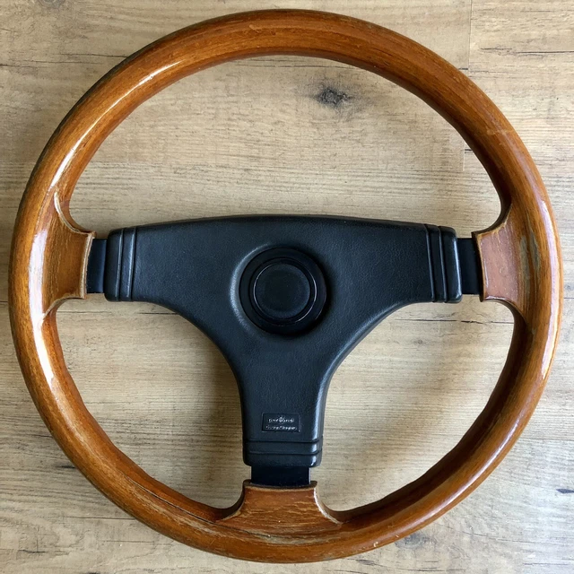 PERSONAL DESIGN GIUGIARO Wood Steering Wheel Holzlenkrad Volante Nardi ...
