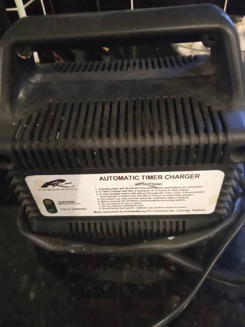 POWAKADDY ELECTRIC TROLLEY Golf Automatic Timer Battery Charger 0.00 ...