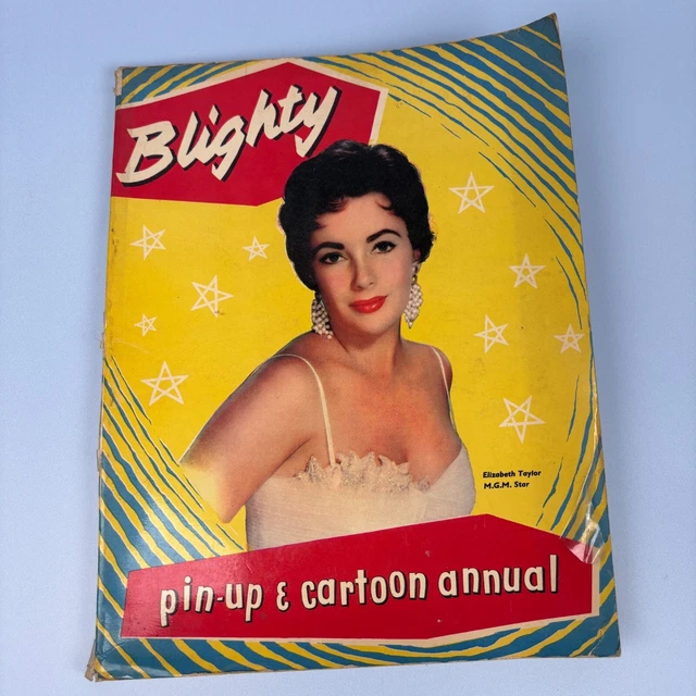 VINTAGE 1950'S/60'S Blighty Glamour Pin Up And Cartoon Annual ...