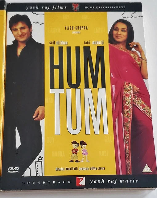 HUM TUM - DVD BOLLYWOOD ORIGINAL NEUF - avec étui EUR 4,42 - PicClick FR