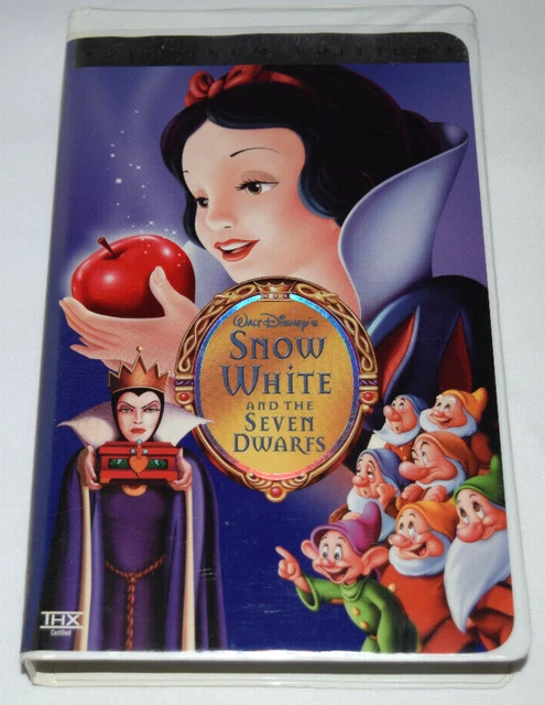 SNOW WHITE AND the Seven Dwarfs (VHS, 2001, Clam Shell Platinum Edition ...