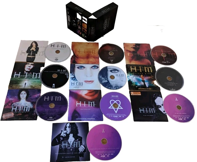 HIM - THE Single Collection (Édition Limitée, 10 CD Maxi-Boîte Single ...