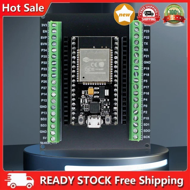 ESP32 MODULE BLUETOOTH-COMPATIBLE NodeMCU-32S Lua 38Pin GPIO Expansion Board DE EUR 9,69 ...