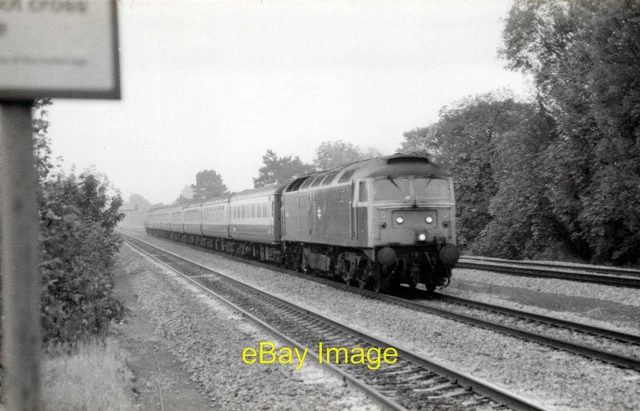 PHOTO RAILWAY 6X4 Class 47 47474 passes through Taplow for Paddington ...
