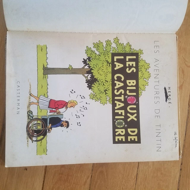 HERGÉ TINTIN LES BIJOUX DE LA CASTAFIORE. B35. Edition 1963 EUR 55,00 ...