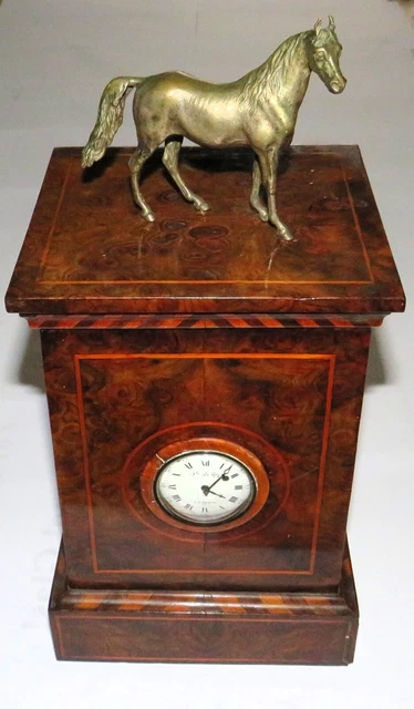 JULIEN LE ROY Paris Bronze Tisch Spindel Tisch Uhr ca. 1720 15 x 15 x ...