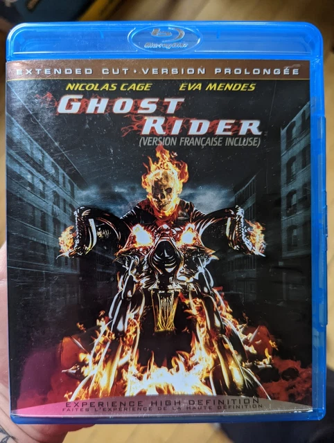 GHOST RIDER BLU Ray Extended Cut. Nicolas Cage, Eva Mendes $7.25 ...
