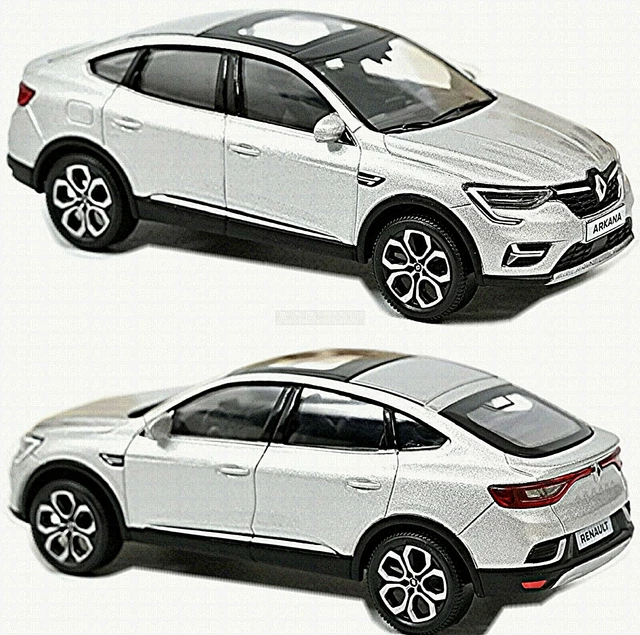 RENAULT ARKANA SUV 2021-22 Highland Grey Silver Metallic 1:43 Norev ...