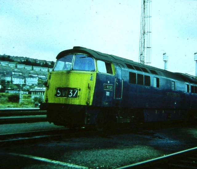 35MM COLOUR SLIDE Western Diesel Hydraulic Loco Class 52 1026 Blue ...
