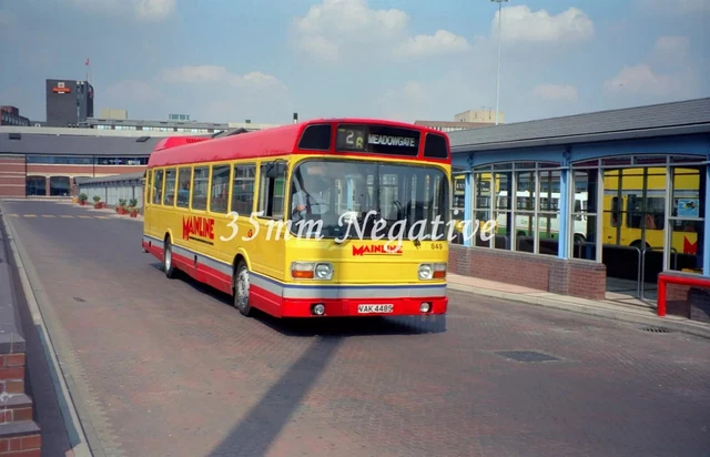 SOUTH YORKSHIRE TRANSPORT SYT LEYLAND NATIONAL BUS 849 35mm NEGATIVE ...