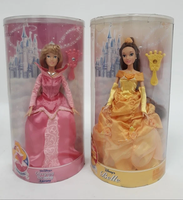 DISNEY PARKS AURORA & Belle Dolls Boxed Collectable - Sealed Box ...