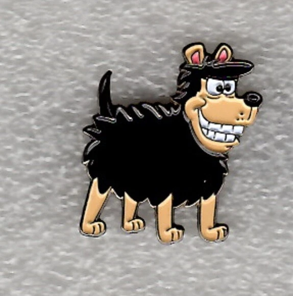GNASHER PIN BADGES. Dennis the menace Dog. Beano Comic Cartoon. Metal ...