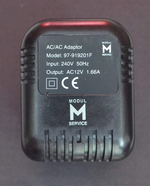 MODUL SERVICE TRANSFORMER / Ac-Ac Adaptor 97-919201F (9011) £18.99 ...