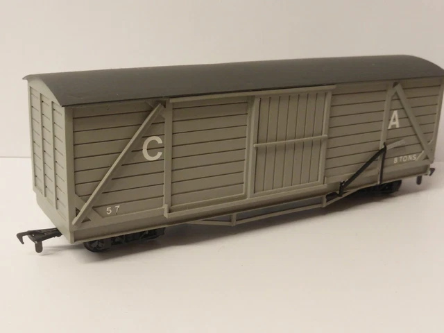 O-16.5 7MM GAUGE Handbuilt Long Box Van with 1 Fixed Slide Door #57 ...