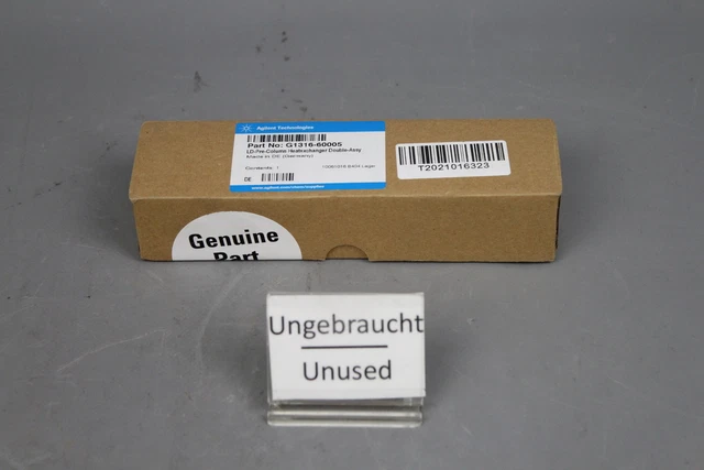 AGILENT G1316-60005 LD-PRE-COLUMN Heat Exchanger Double Assembly sealed ...