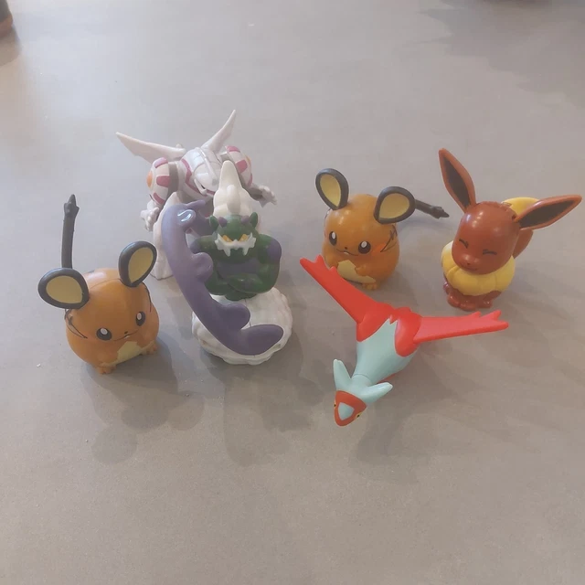 MCDONALD'S X6 HAPPY Meal Pokemon Toys Bundle Figures Palkia, Eevee ...
