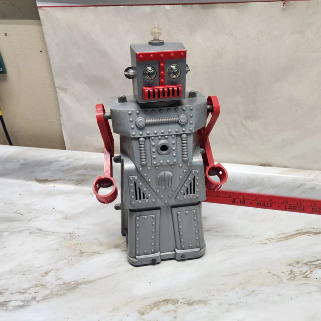 VINTAGE 1950'S ROBERT the Robot Mechanical Man toy $70.58 - PicClick CA