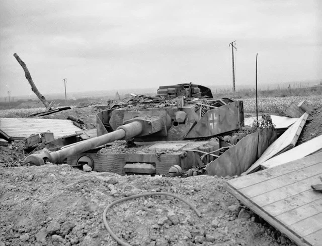 WW2 WWII PHOTO German Panzer Pzkpfw. IV Ausf. H Normandy World War Two ...