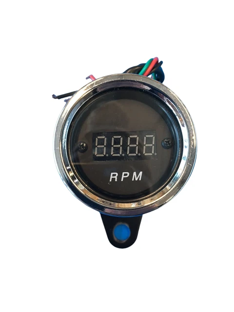 NEW REV COUNTER Digital Cafe' Racer Black Coffee' Racer Black Digital ...