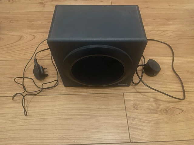 LOGITECH Z333 MULTIMEDIA Speaker System Subwoofer S-00154 and Control ...