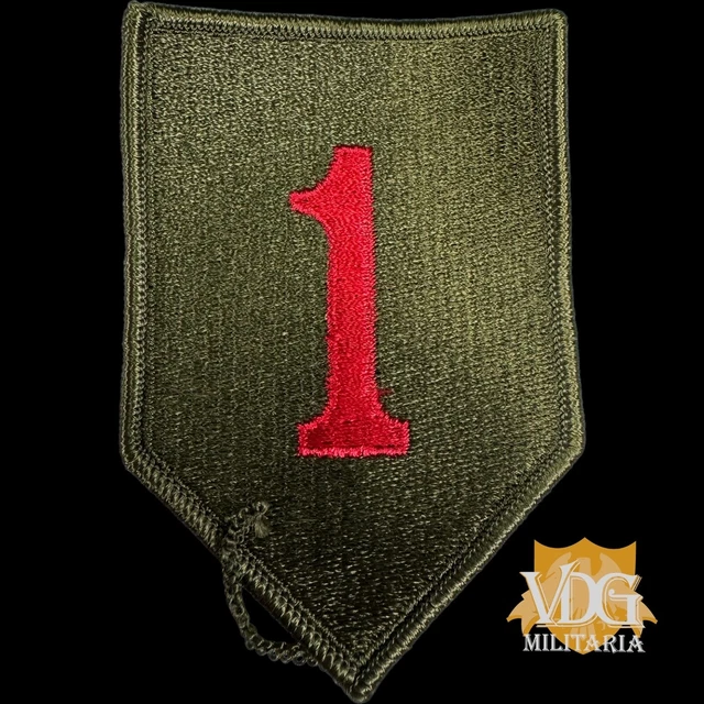 US ARMY 1ST Infantry Division Big Red One Class A Patch Insignia SSI # ...