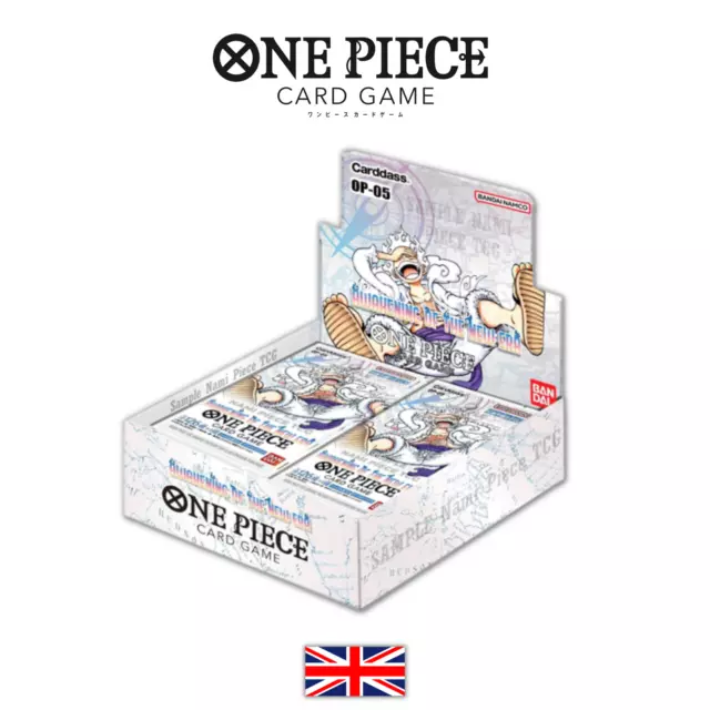 ONE PIECE OP05 Booster Box Display Awakening of the New Era OP-05 ...