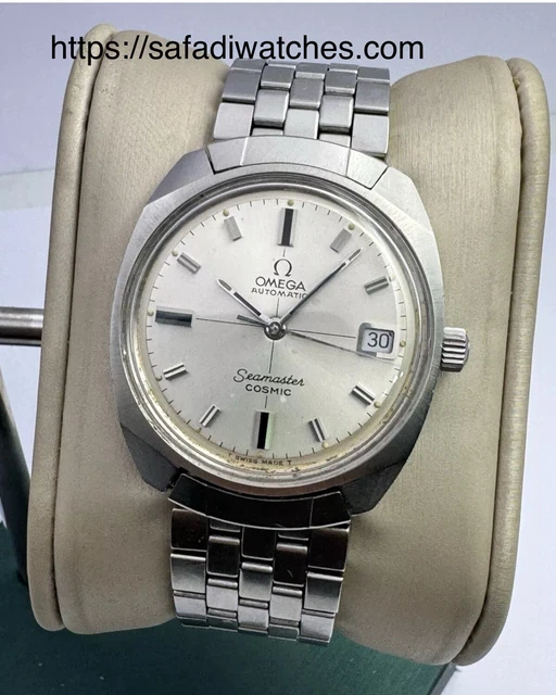 OMEGA SEAMASTER COSMIC Automatic Vintage Men's Watch 1968 £650.00 - PicClick UK