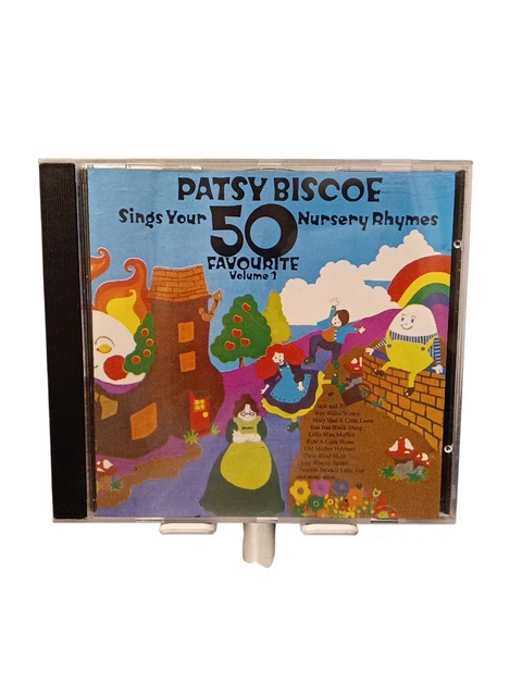 PATSY BISCOE SINGS 50 Favorite Nursery Rhymes Vol 1 CD Classic Kids ...