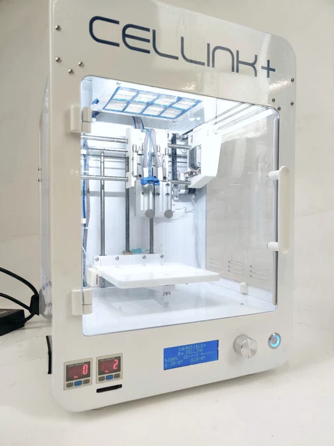 CELLINK INKREDIBLE + 3D Bio-printer Dual Printhead, UV Curing ...