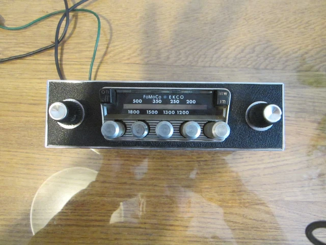 VERY RARE FOMOCO 2 band vintage car radio Late 50s early 60s £41.28 ...