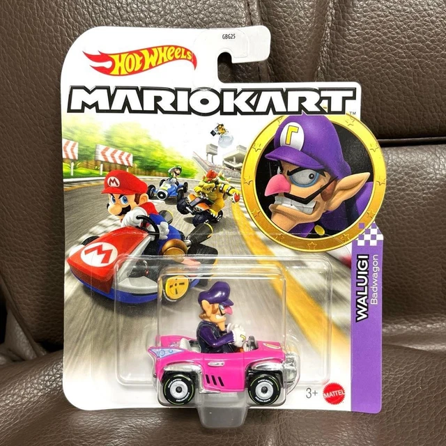 HOT WHEELS MARIO Kart Waluigi Mini Car, Unopened, Collectible EUR 66,02 ...