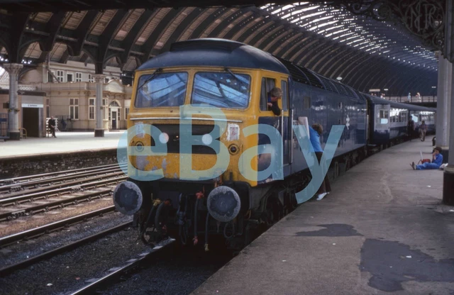 35MM RAILWAY SLIDE of Class 47 47507 @ York Copyright to Buyer £4.99 ...