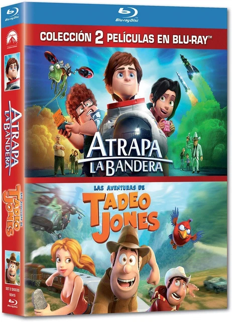 ATRAPA LA BANDERA + Tadeo Jones **Blu Ray B** £20.16 - PicClick UK