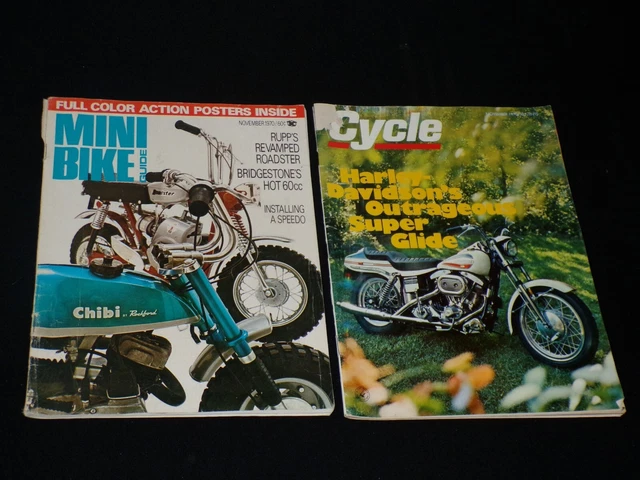 1970 MINI BIKE Guide Mini Drag Rail Rupp Roadster Mini Bronco & Cycle ...