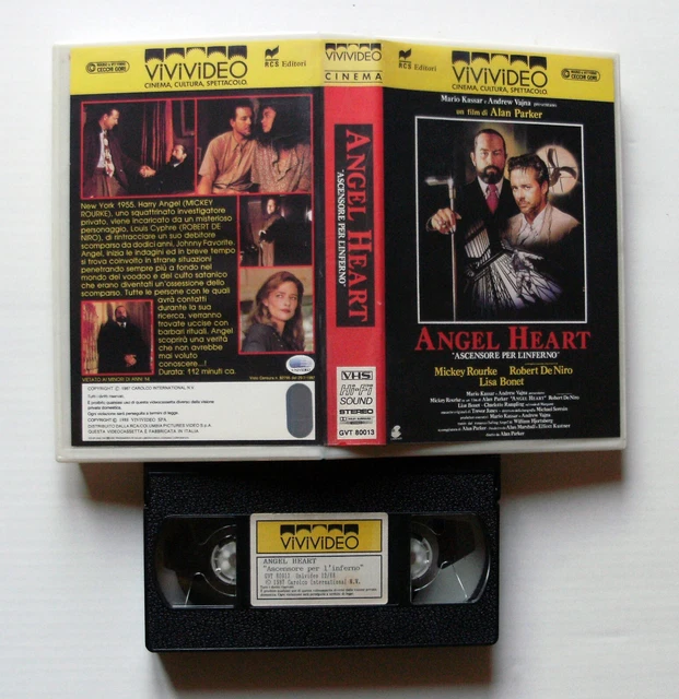 VHS ANGEL HEART Ascensore Per L'inferno (1987) R. De Niro - Warner - Ex ...