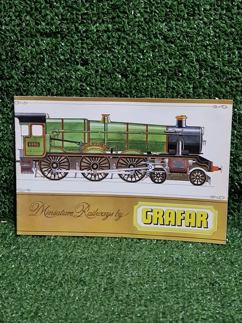 VINTAGE GRAFAR MINIATURE Railways Train Engine Wagon Catalogue VGC £12. ...