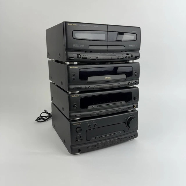 TECHNICS HI-FI STACK System SA-CH550, SL-CH550, SH-CH550, RS-CH550 ...