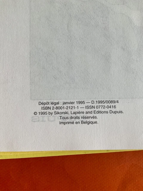 SIKORSKI TIF ET Tondu Tome 42 Eo 1995 Edition Dupuis Quasi Neuf EUR 10 ...