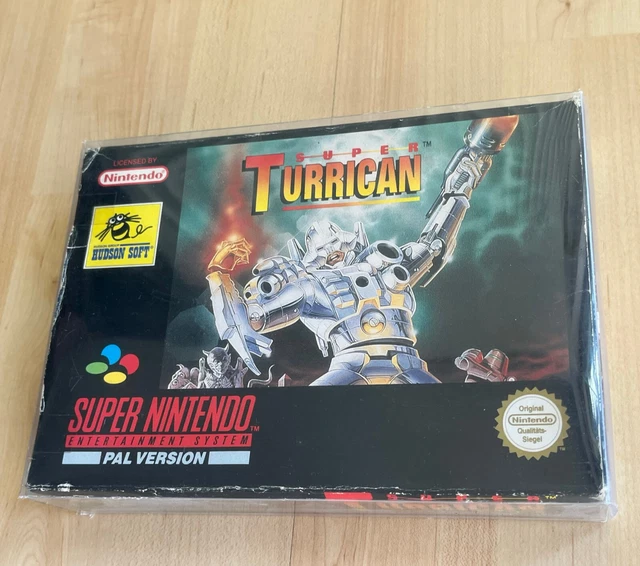 SUPER TURRICAN SUPER Nintendo SNES PAL Original CIB komplett OVP aus ...