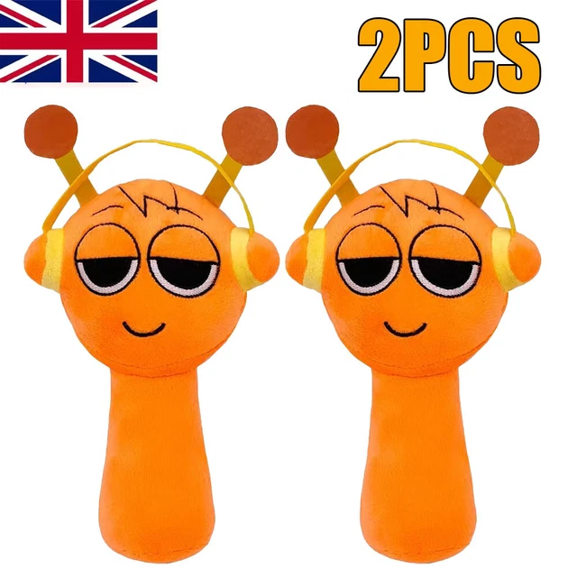 2X SPRUNKI PLUSH Toy Simon Oren Winda Sprunki Character Doll Plush Toy ...