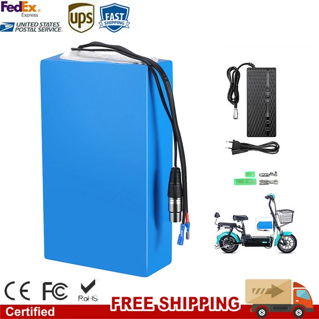 48V 20AH EBIKE Akku Batterie Elektrofahrrad Li-Ion Elektro-Roller ...
