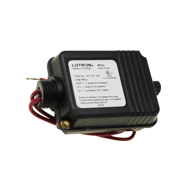 LUTRON PP-SH OCCUPANCY Sensor Power Pack Slave Module, 24V, 5Ma, 120 ...