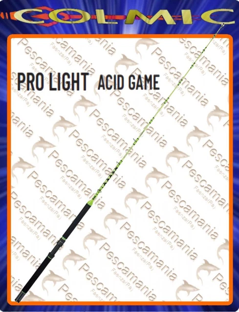 CANNE COLMIC PRO LIGHT ACID GAME Ft 6'3'' LBS 30 traîne côtière EUR 168 ...