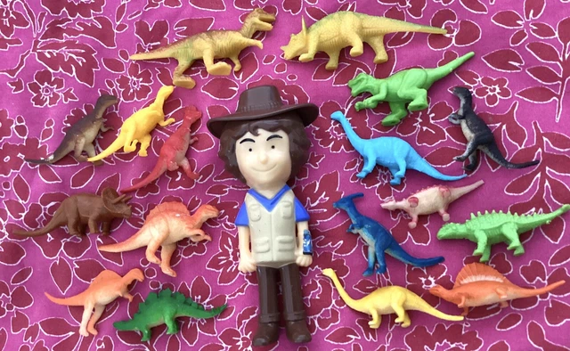 ANDY’S AMAZING DINOSAUR Adventures Andy Figure And Dinosaurs CBeebies £ ...