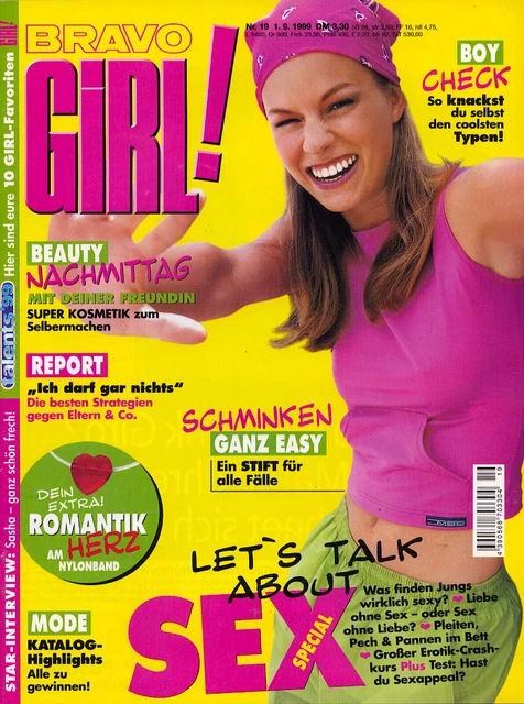 MAGAZINE BRAVO GIRL n° 19/ 1999, Adam RICKITT, Christina AGUILERA ...