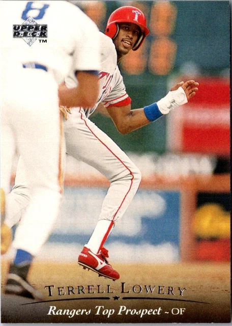 CARTE DE BASEBALL 1995 Upper Deck Minors Terrell Lowery #67 Tulsa ...