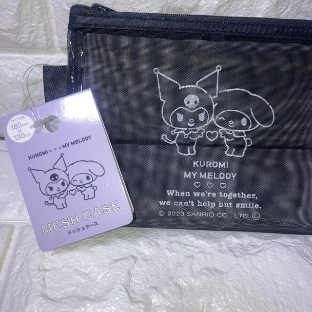 SANRIO CHARACTERS/MY Melody and Kuromi/Bus to school/Mesh vinyl case £4 ...